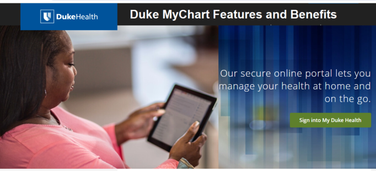 Duke MyChart Features - My Duke Health